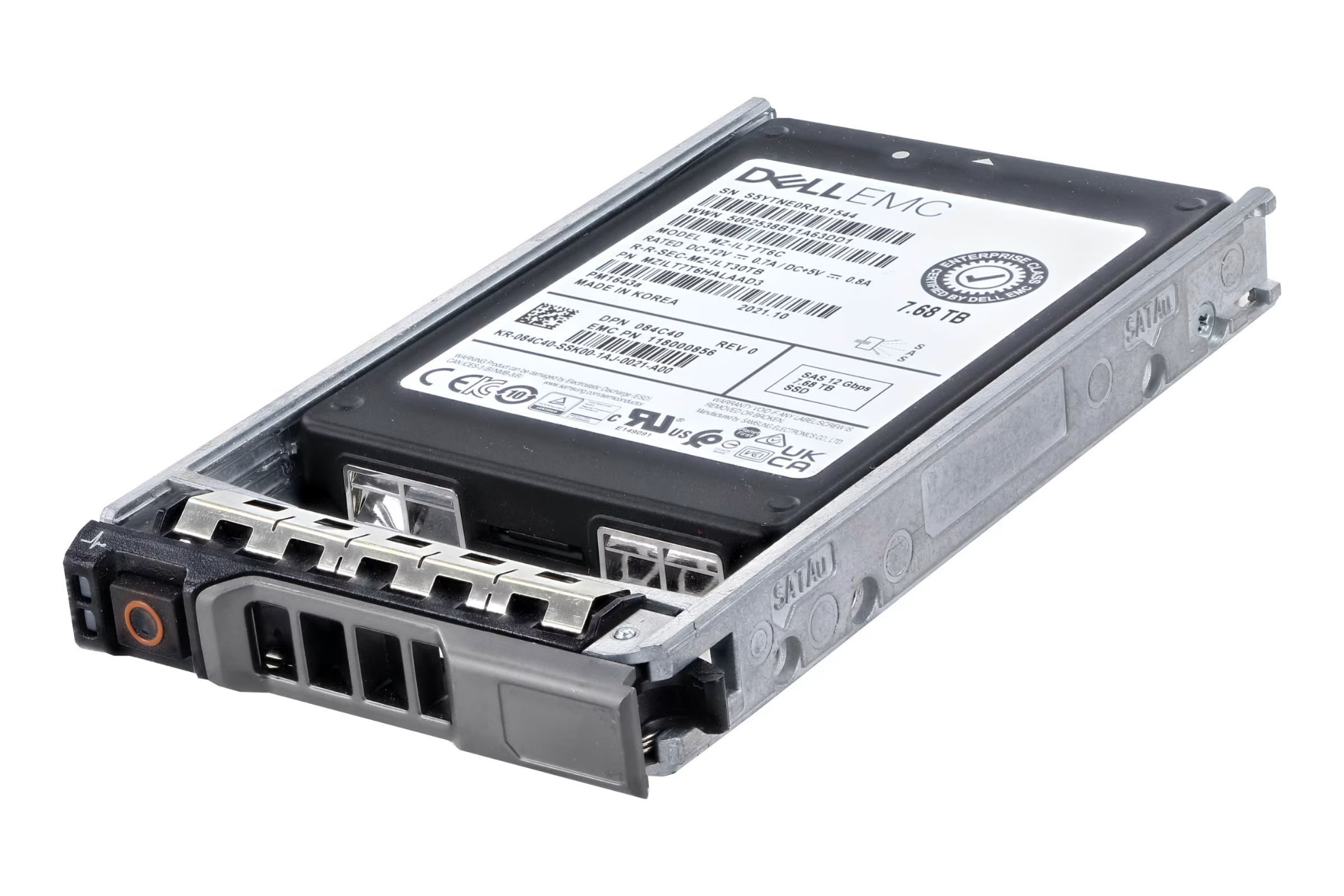 Dell 7.68TB 12G SAS SFF Read Intensive SSD – 84C40 | High-Capacity ...